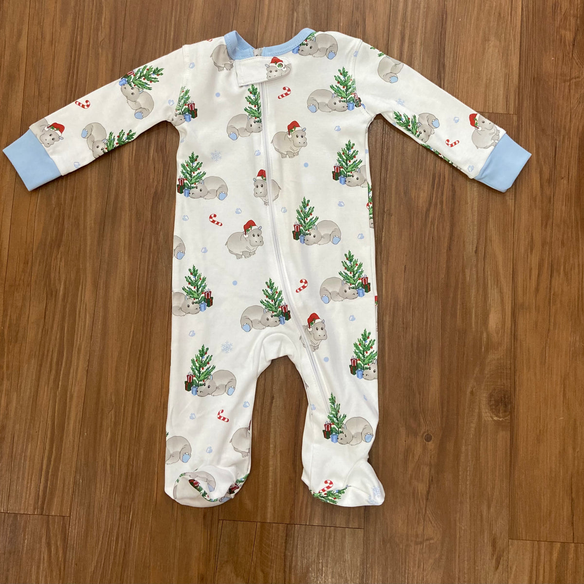 Footies - Boy Hippo – Pink of the Pines